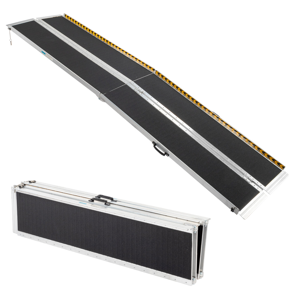 TUFFIOM Folding 10FT Wheelchair Ramp with Non-Skid Aluminum – Tuffiom