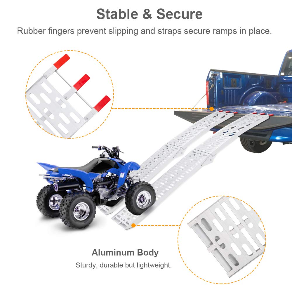 TUFFIOM Foldable ATV Loading Ramps 1500 lbs – Tuffiom