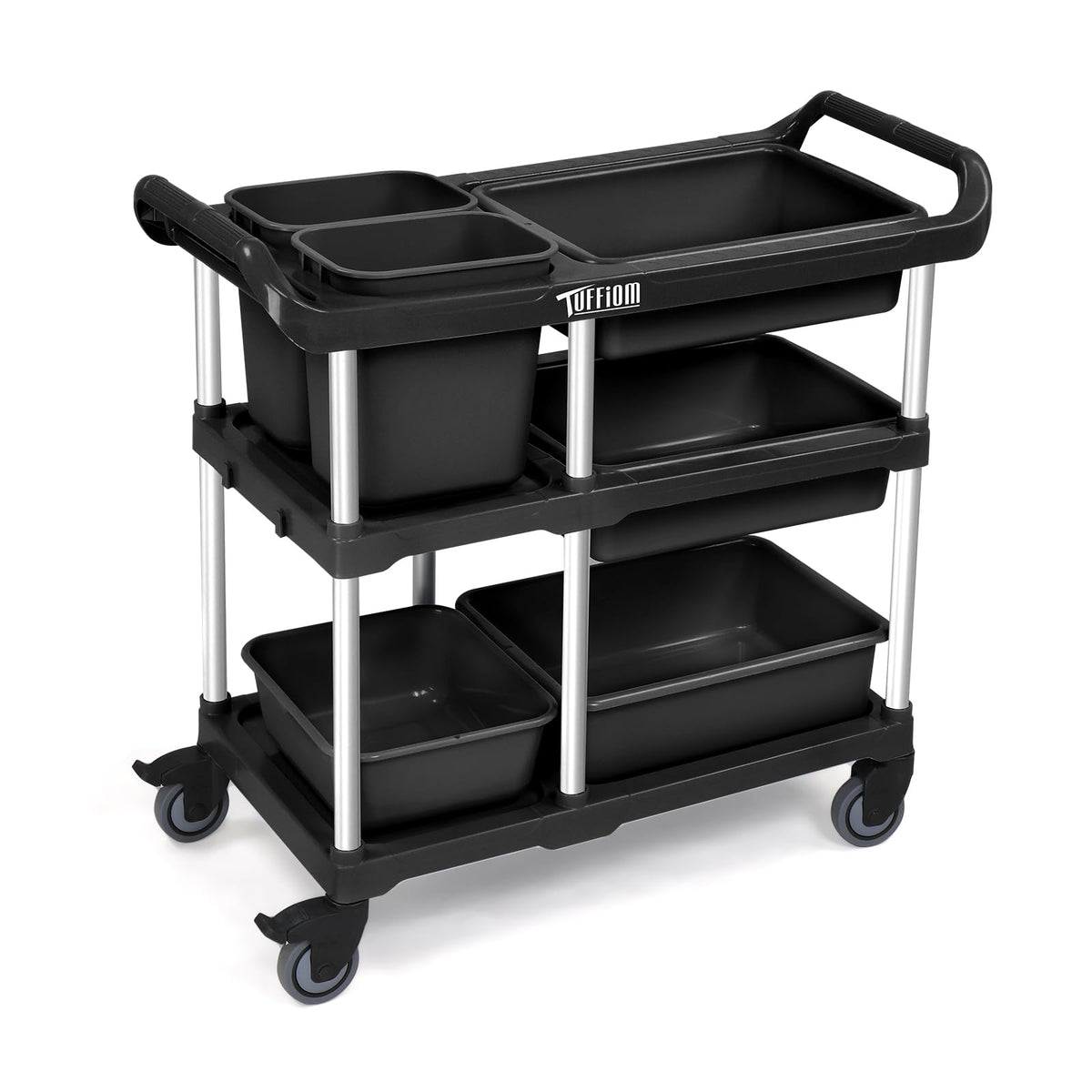 TUFFIOM 390 LBS Heavy Duty Utility Service Cart – Tuffiom