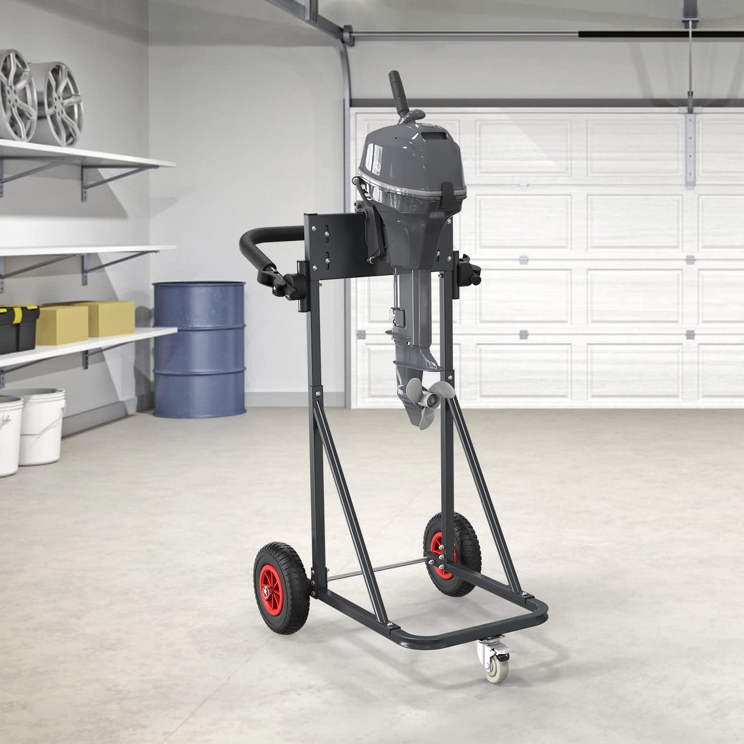 TUFFIOM 440lbs Boat Motor Engine Carrier Dolly Cart With Wheels – Tuffiom