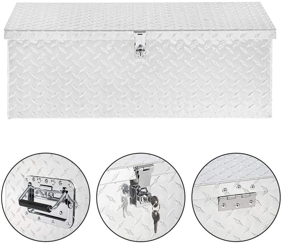 TUFFIOM Aluminum Truck Tool Box Silver/Black – Tuffiom