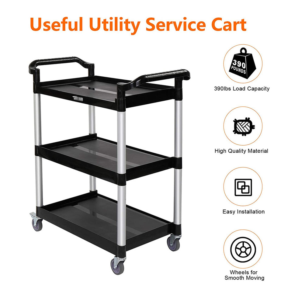 TUFFIOM 330 LBS Heavy Duty Utility Service Cart – Tuffiom